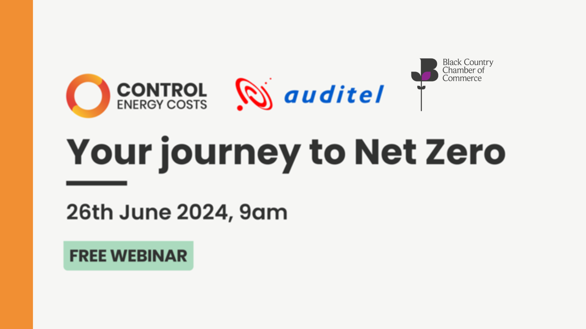 Control Energy Costs and Auditel Net Zero webinar for BCCC members
