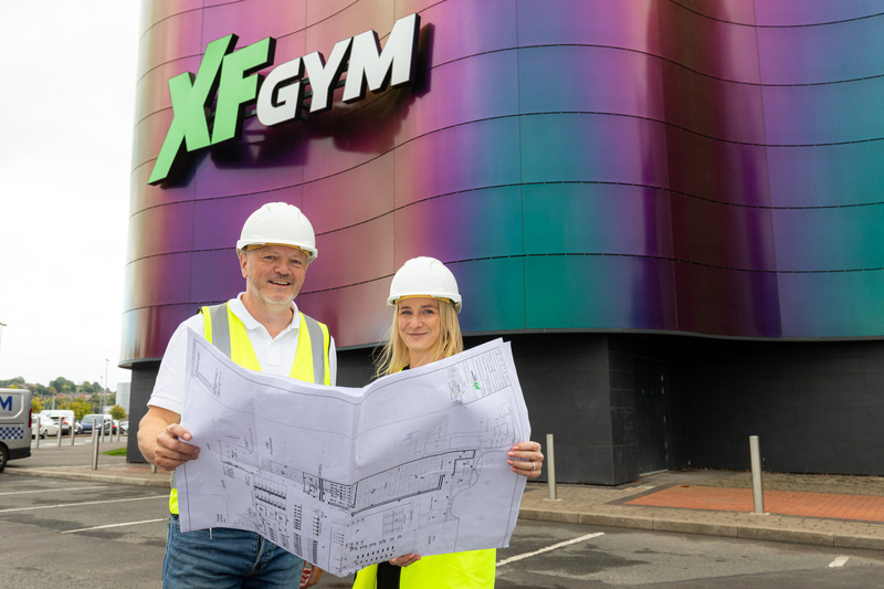 Strong foundations: Work underway for UK’s first XF Gym at Merry Hill