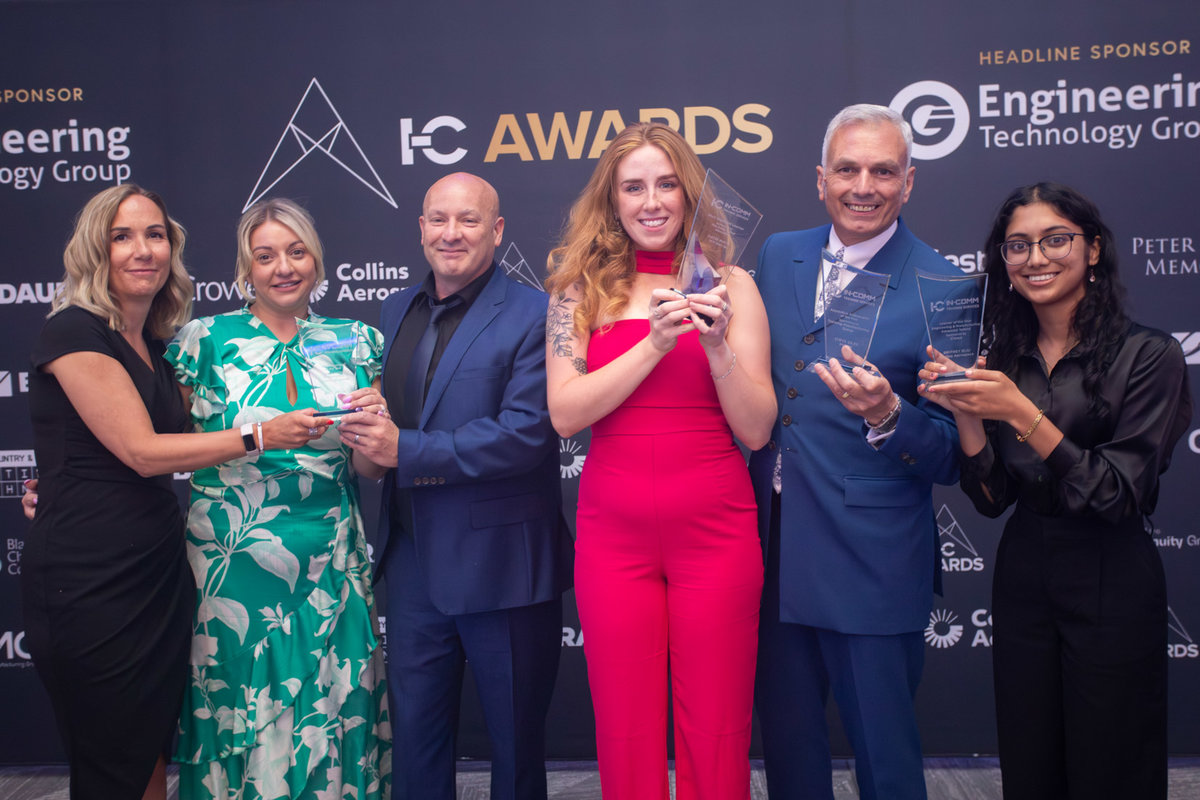 Budding Black Country engineer wins major prize at In-Comm Awards