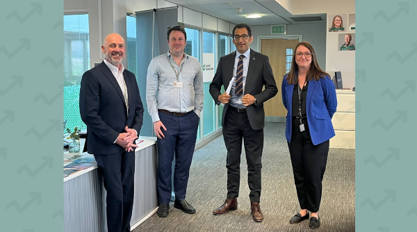 Chief Executive visits Sandwell Start-Up Hub