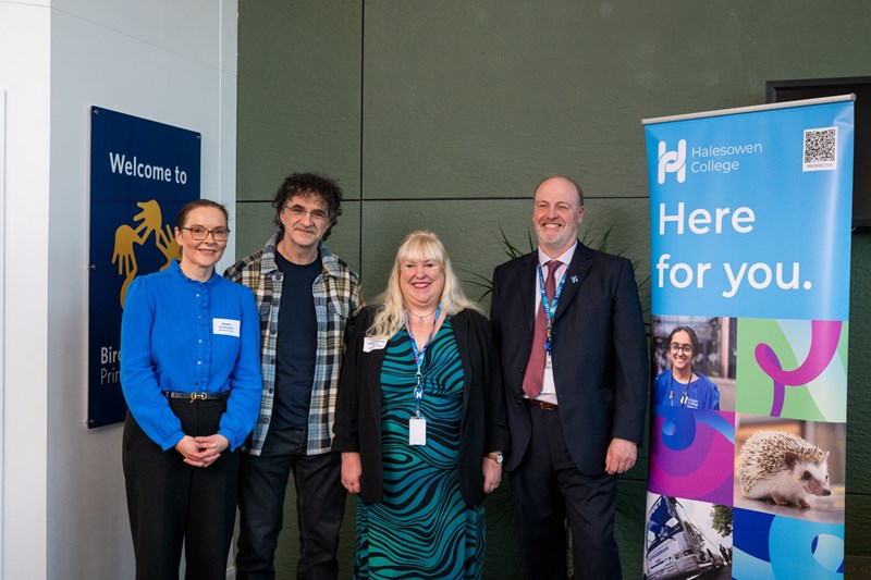 College joins Supervet to mark school library opening